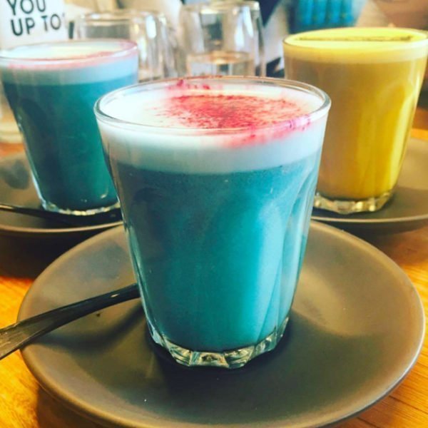 Café azul, ¿nueva moda? - Tapas