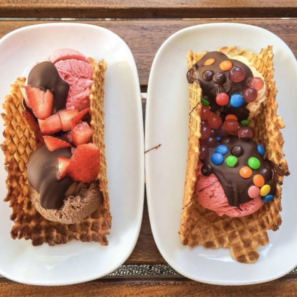 Diez tacos dulces con sabor a helado - Tapas