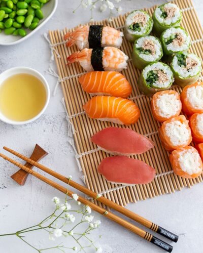 El código verde de Matrix es una lluvia de sushi