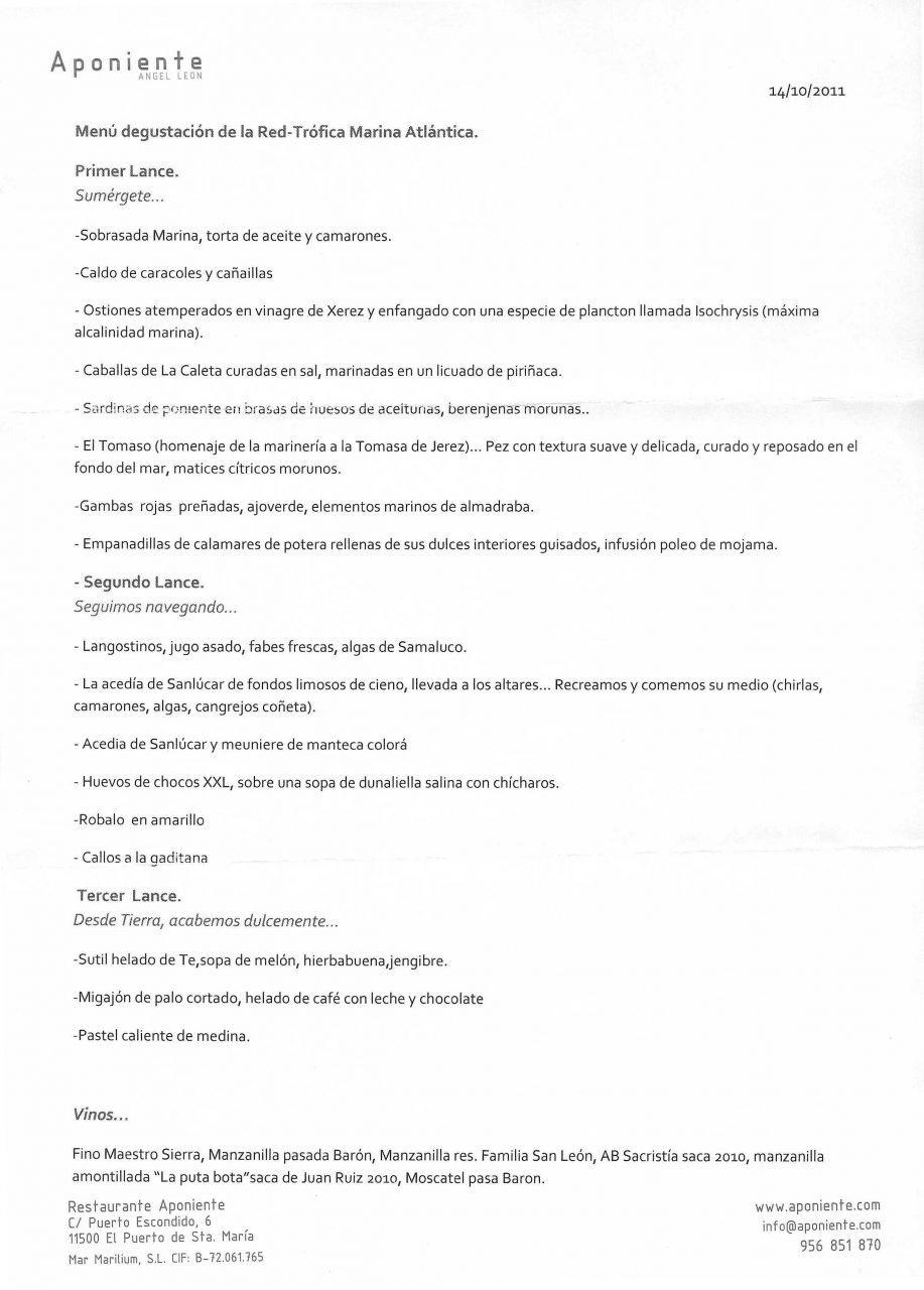 Aquellos menús: una especie en vías de extinción - Tapas