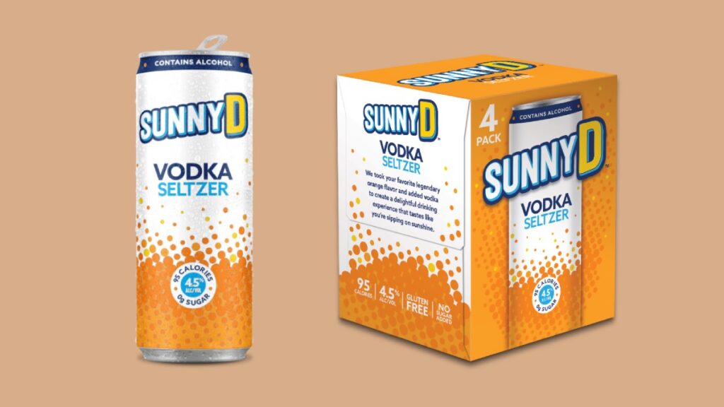 Así es la nueva bebida de Sunny Delight con vozka de EE UU