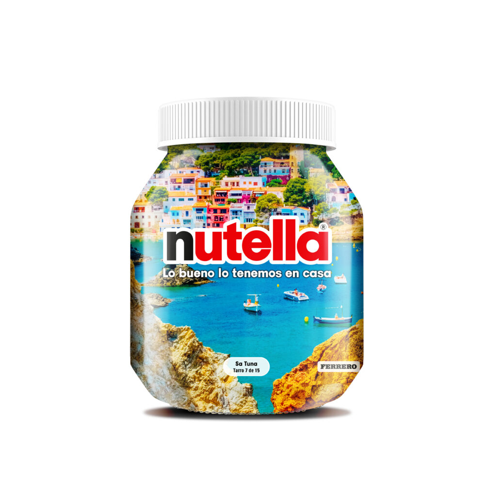 Nutella introduces a collection of jars dressed as iconic landscapes