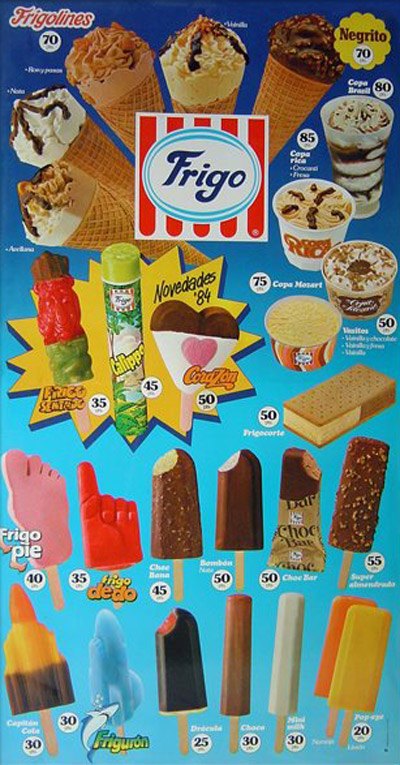 From ColaJet to Frigopie: the most iconic ice creams of the 80s and 90s ...