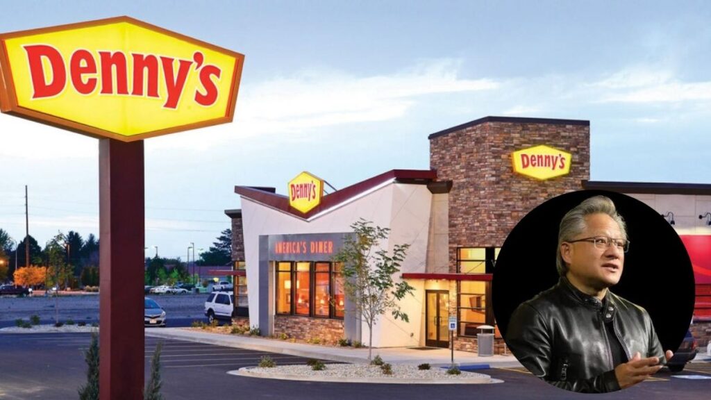 This is Denny's, the restaurant chain where the founder of Nvidia used ...