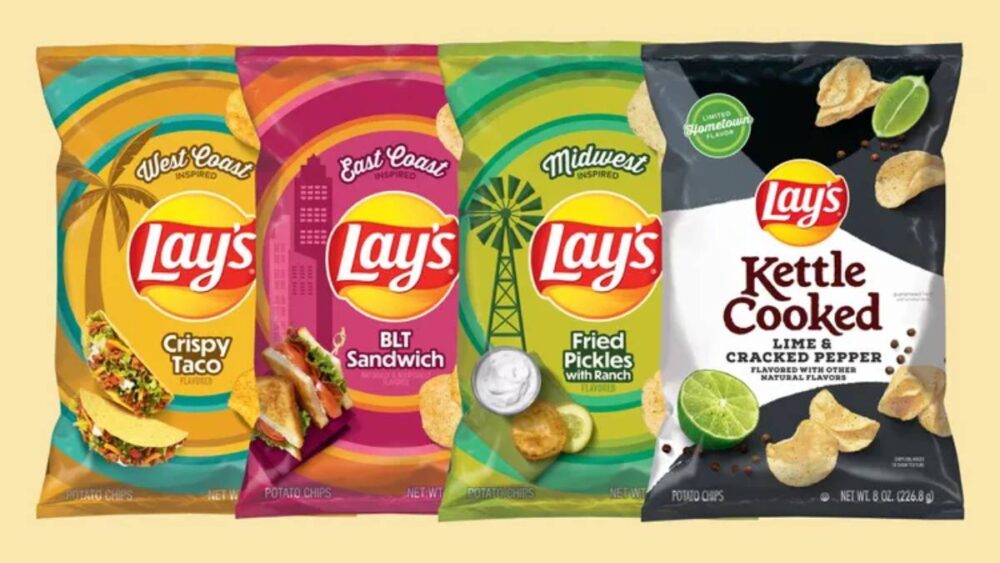 Estos son los nuevos 4 sabores de las patatas fritas Lay's - Tapas