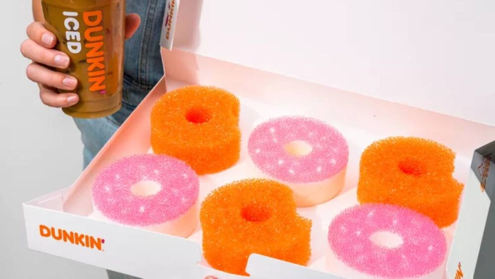 Así son las esponjas inspiradas en las rosquillas de Dunkin Donuts - Tapas