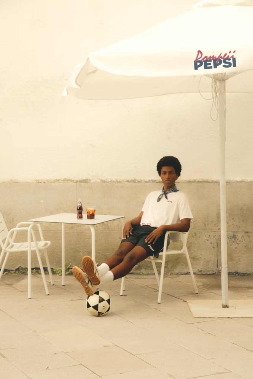 Pepsi and Pompeii explore 'blokecore' in new collection - Tapas