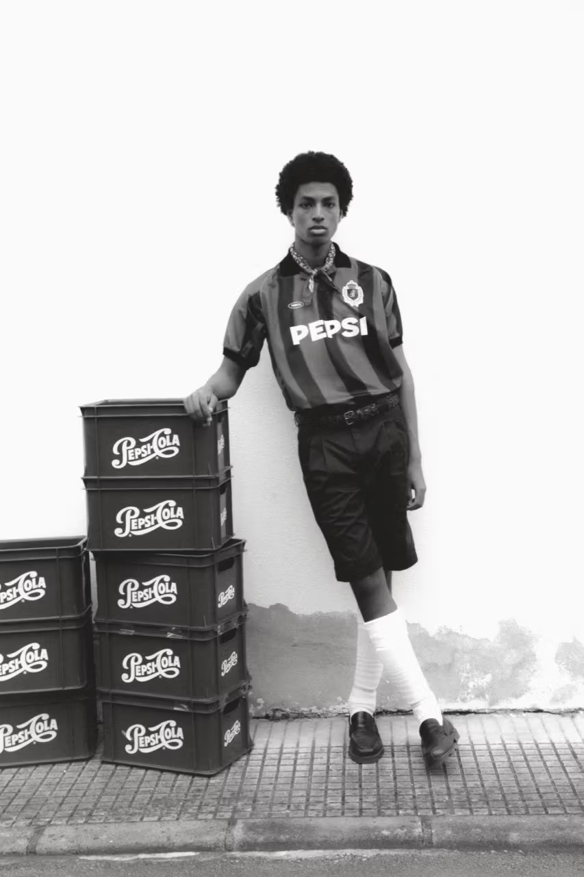 Pepsi and Pompeii explore 'blokecore' in new collection - Tapas