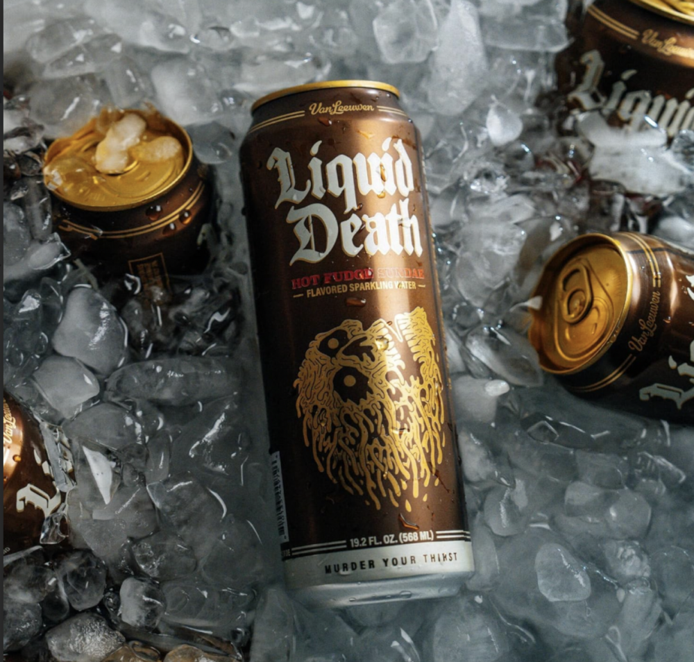 Liquid Death unveils sparkling water with chocolate ice cream flavor ...