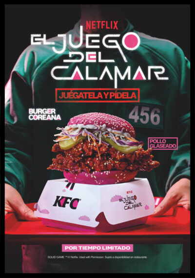 KFC Gives Official 'Squid Game' Menu the Green Light - Tapas