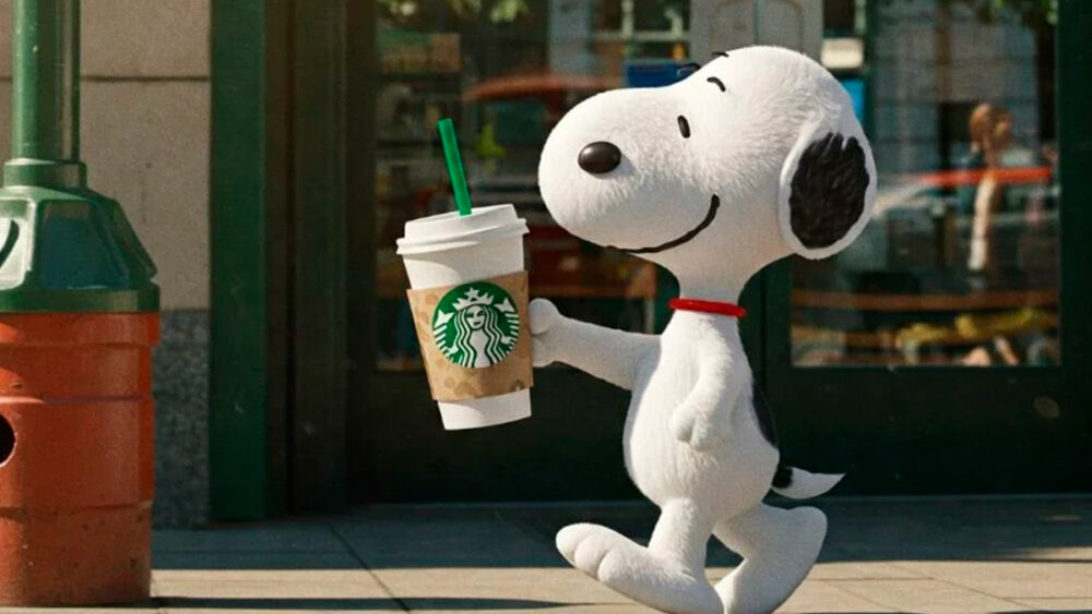 Snoopy animates new Starbucks collection - Tapas