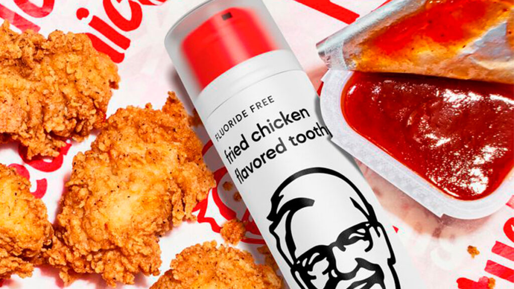 KFC Fried Chicken Toothpaste is a real product - Tapas