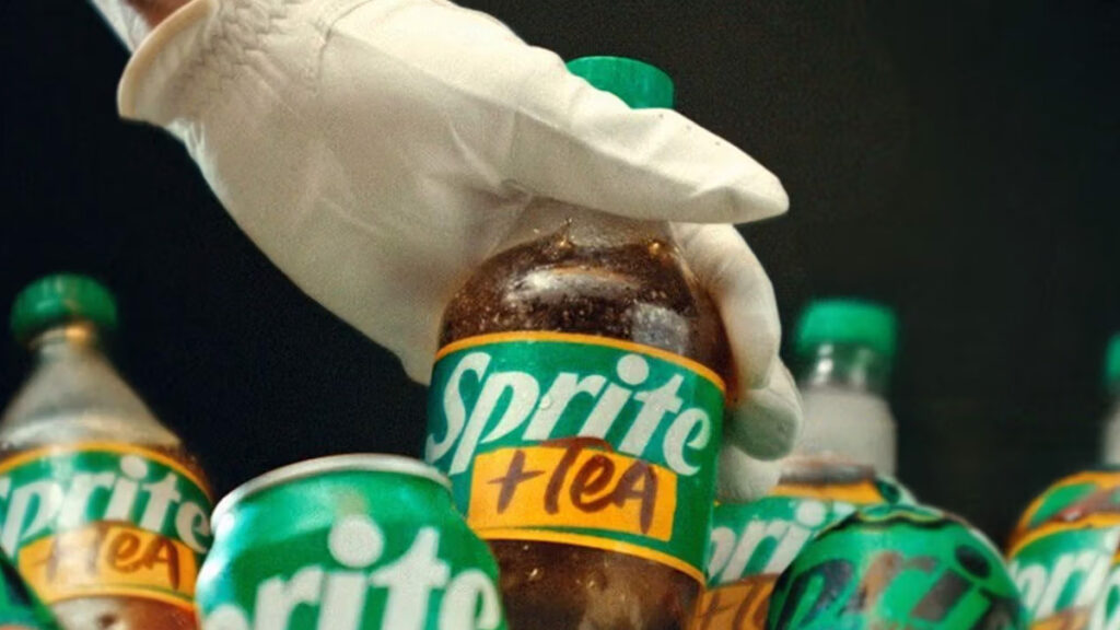 Sprite unveils a tea drink inspired by a viral trend - Tapas